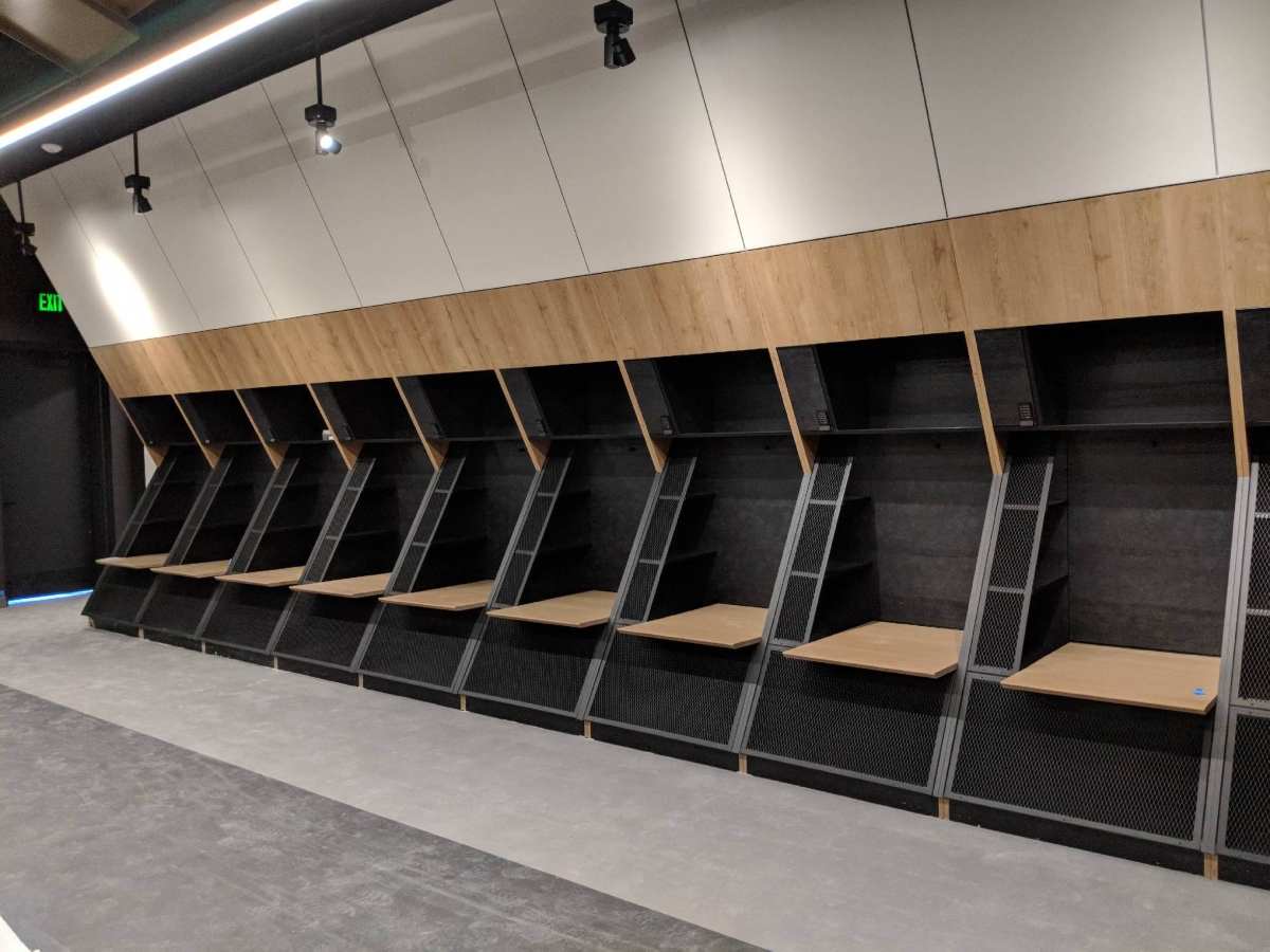 Sports Locker Bay - Brooks Architectural